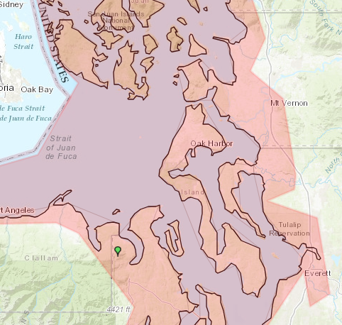 Tsunami Alerting Area